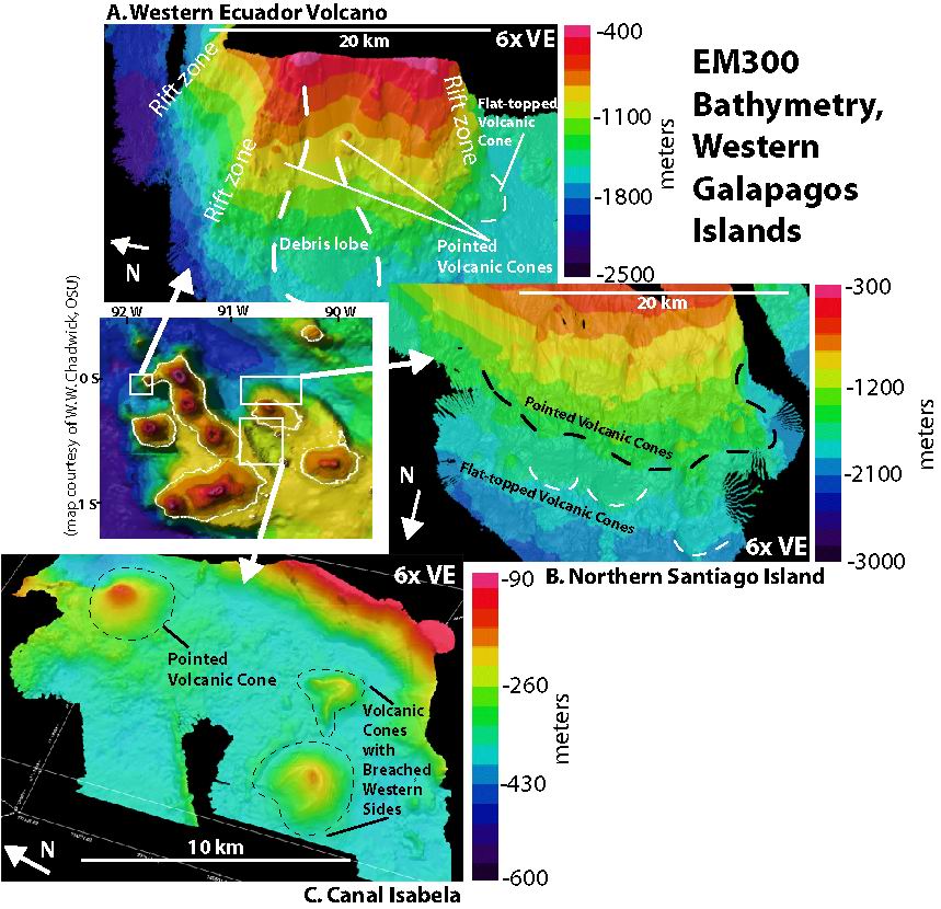 WHOI : Instruments : Kongsberg-Simrad EM300 Multibeam Echo Sounder