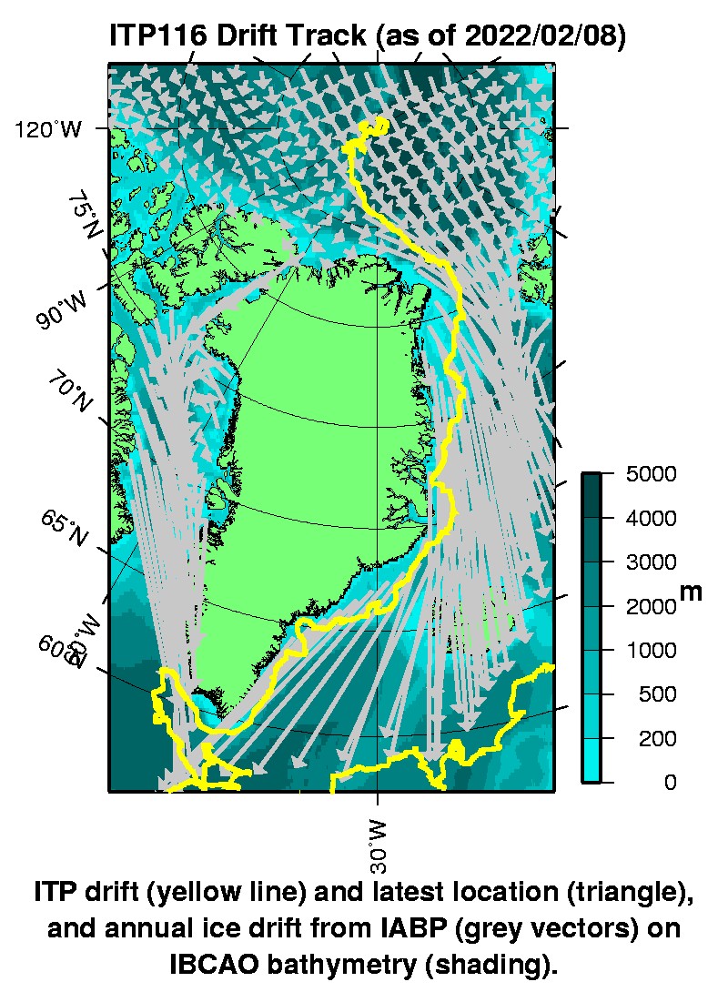 Ice Tethered Profiler 116 Data