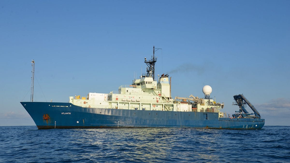 WHOI Ship Atlantis Launches New Mission to Find Missing Argentinian ...