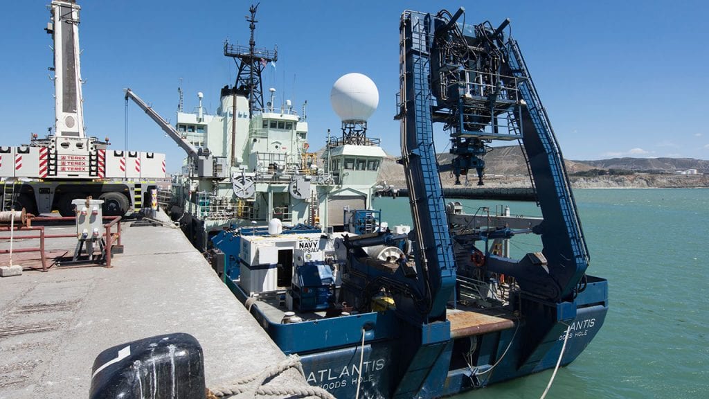 WHOI Ship Atlantis Launches New Mission to Find Missing Argentinian ...