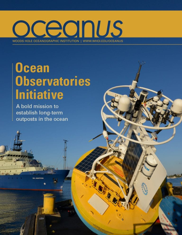 Oceanus - Woods Hole Oceanographic Institution