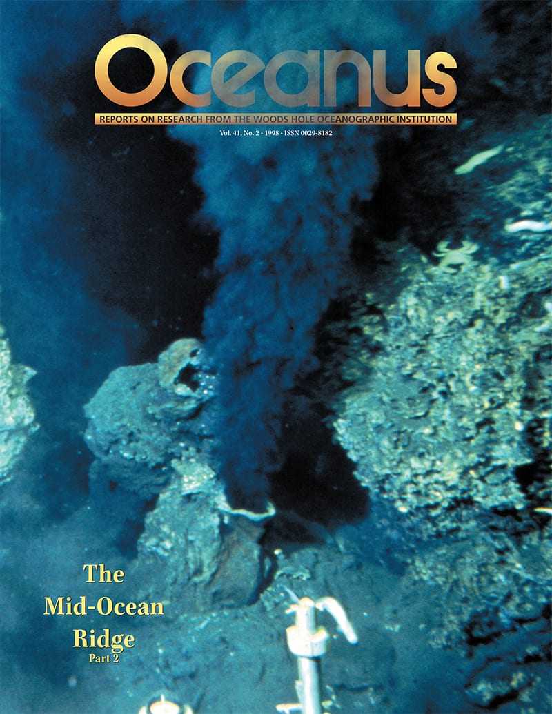 Vol. 41, No. 2, December 1998 – Woods Hole Oceanographic Institution