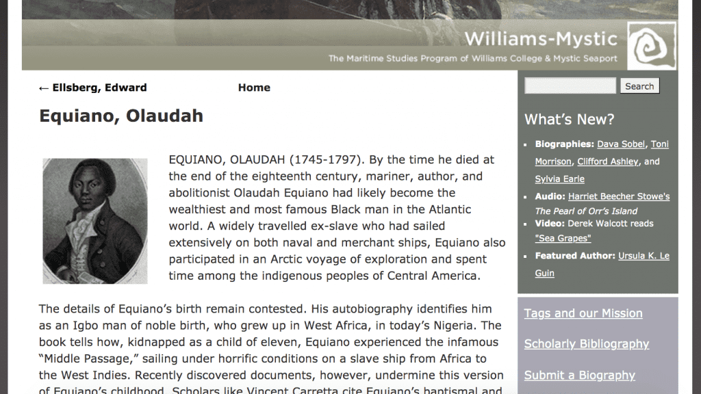 Diverse Voices From Our Maritime Past – Woods Hole Oceanographic ...