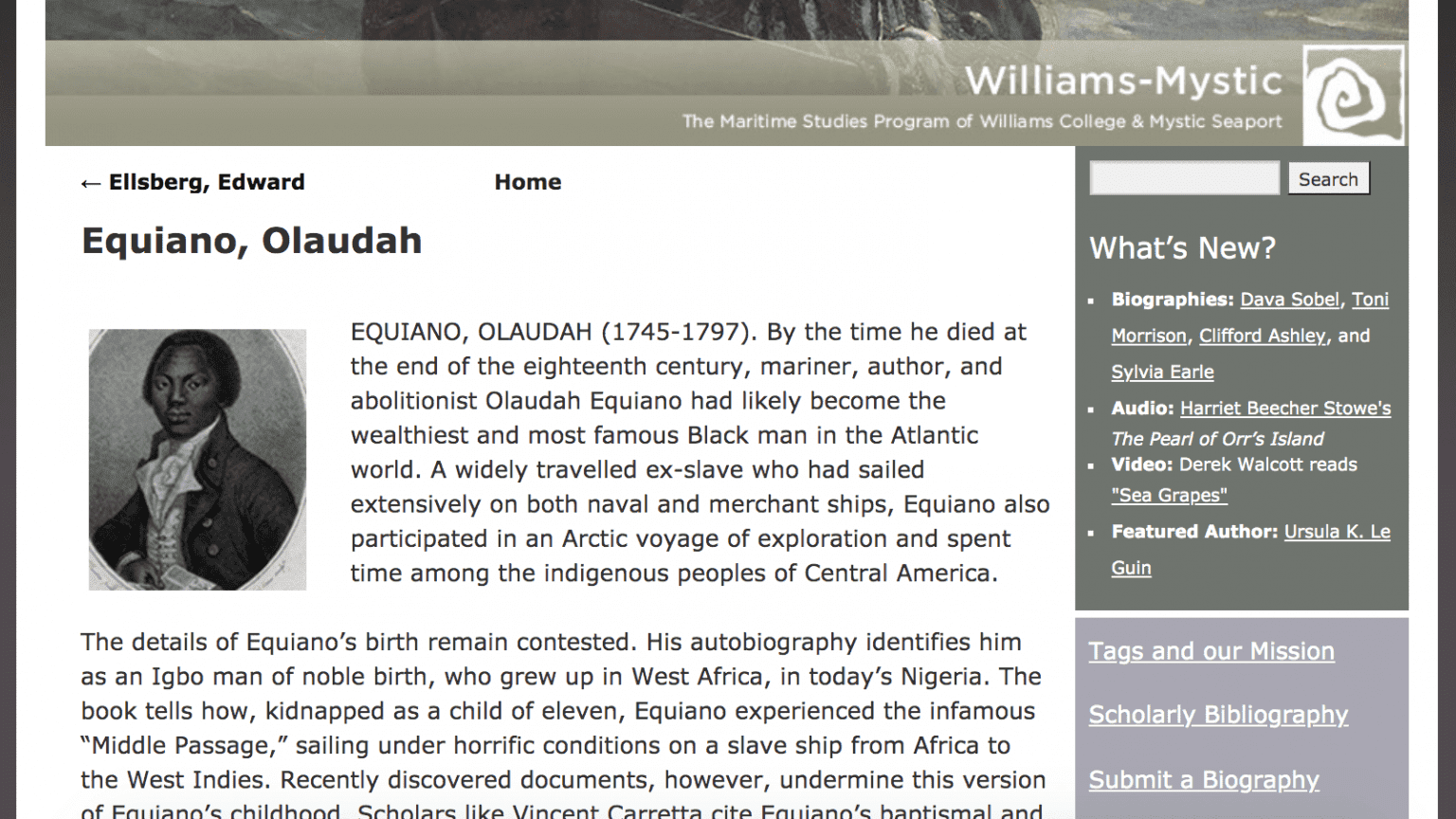 Diverse Voices From Our Maritime Past – Woods Hole Oceanographic ...