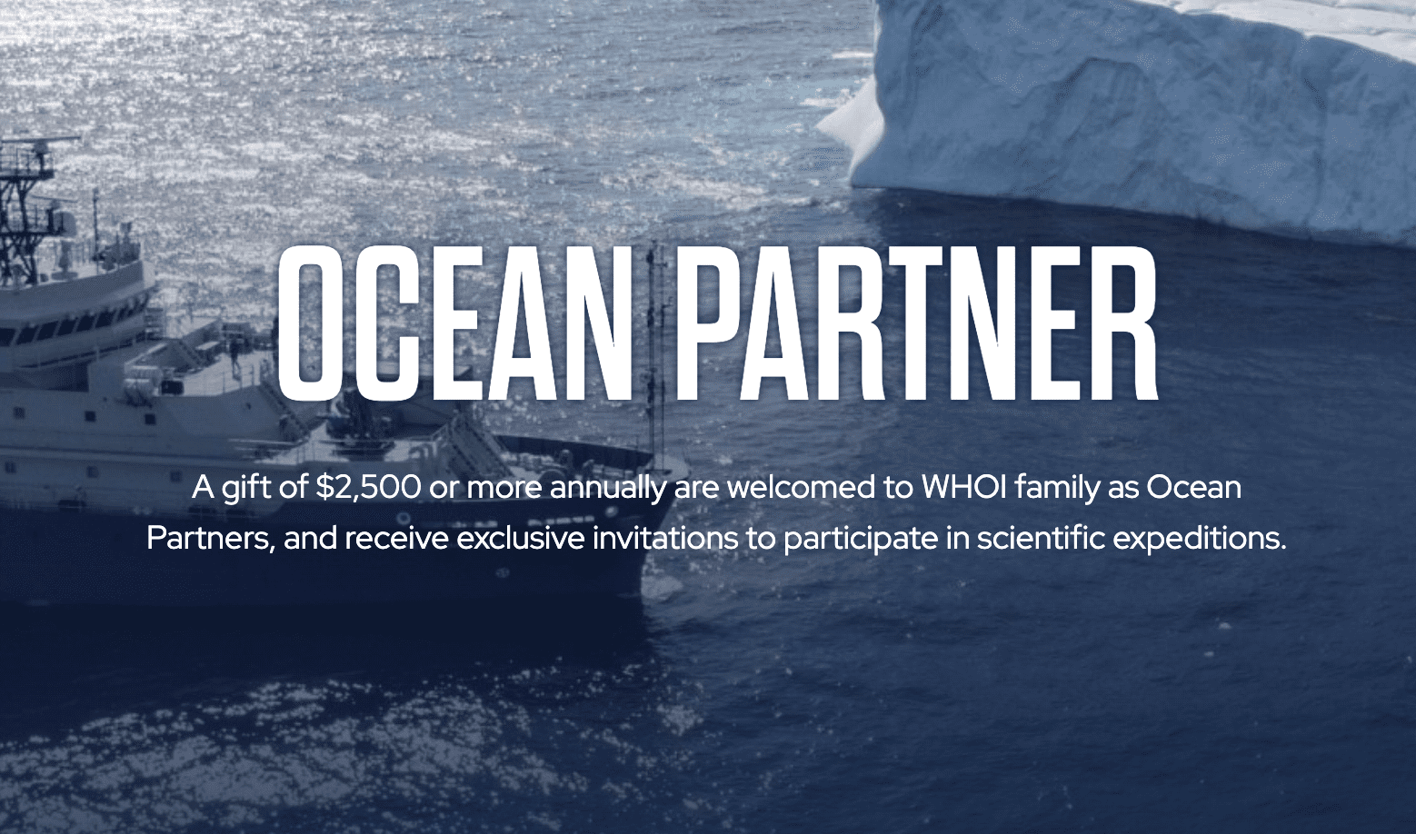 Ocean Partner - Woods Hole Oceanographic Institution