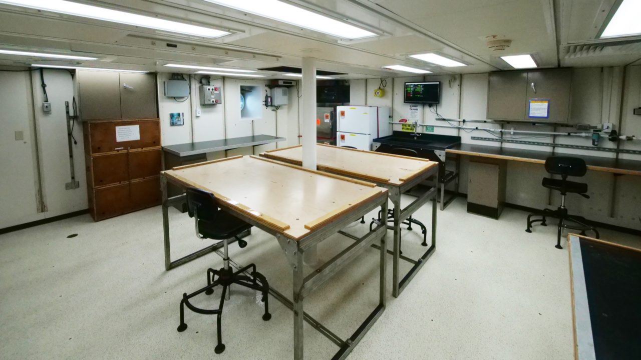 Inside the Ship - Woods Hole Oceanographic Institution