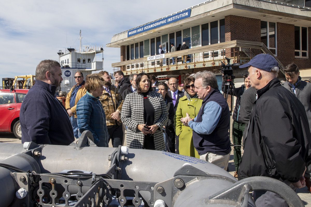Massachusetts Governor Maura Healey Visits WHOI