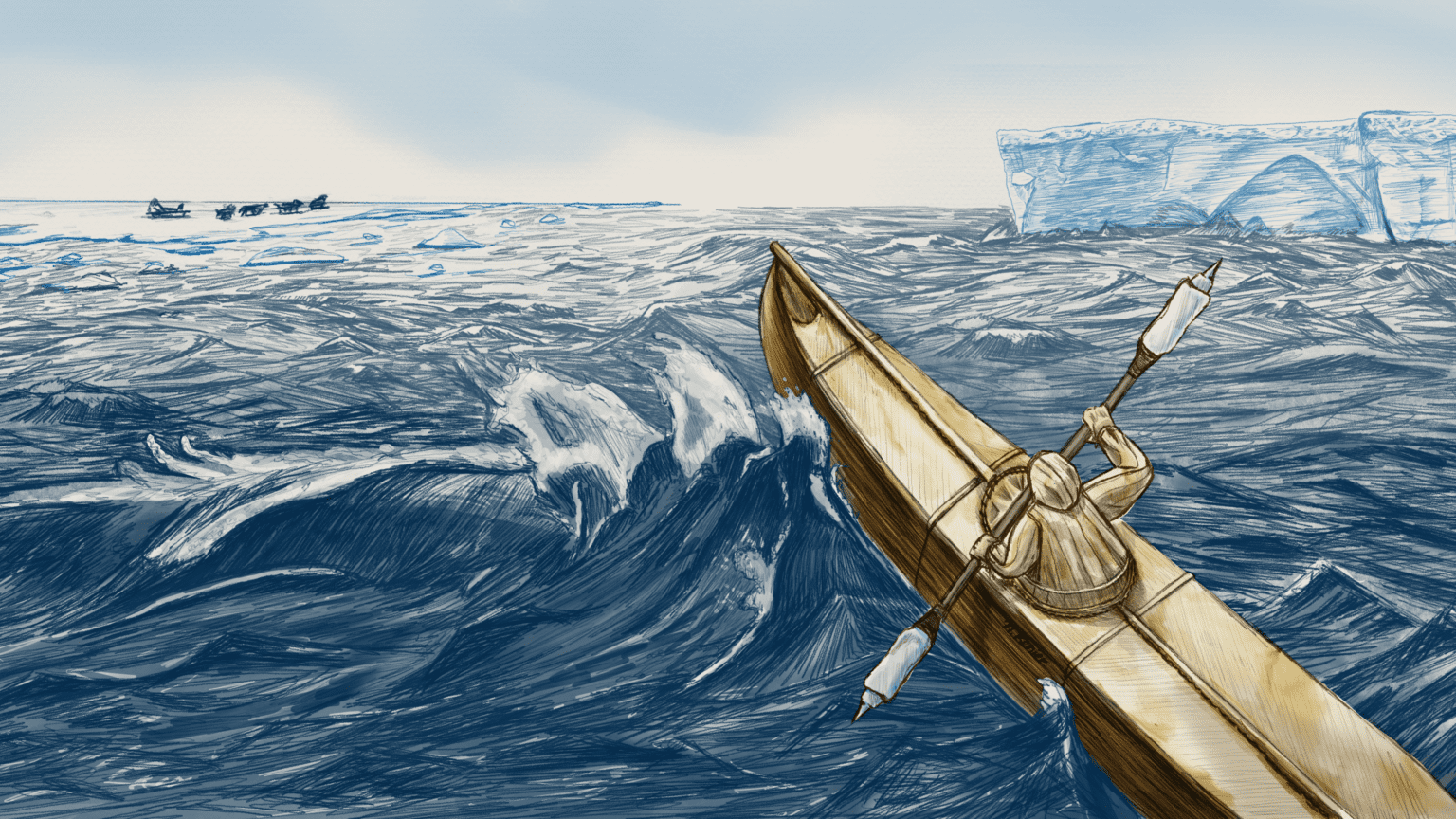 Paddling an angry, ancient ocean - Woods Hole Oceanographic Institution
