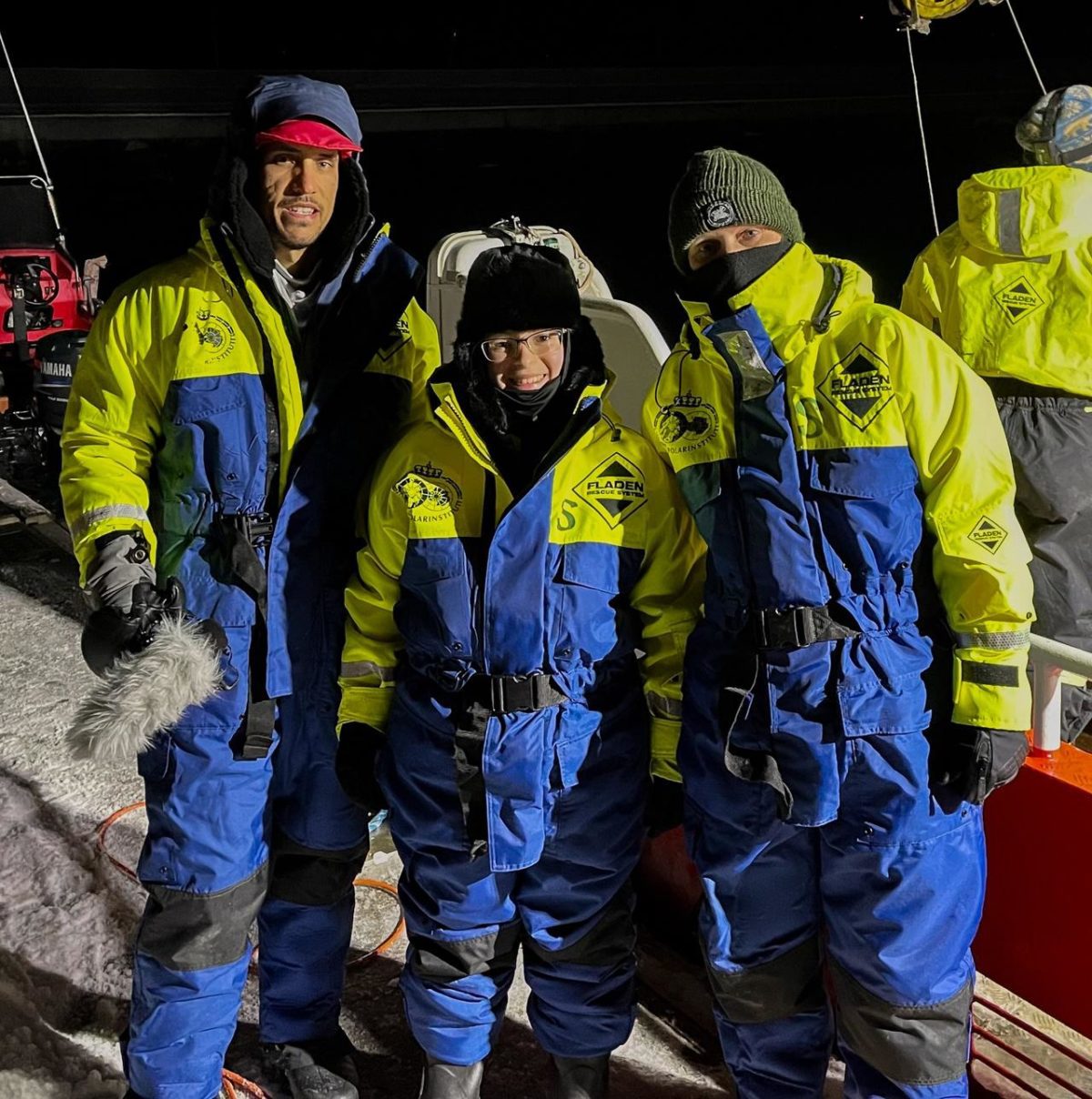 Filming in the Arctic Night - Woods Hole Oceanographic Institution