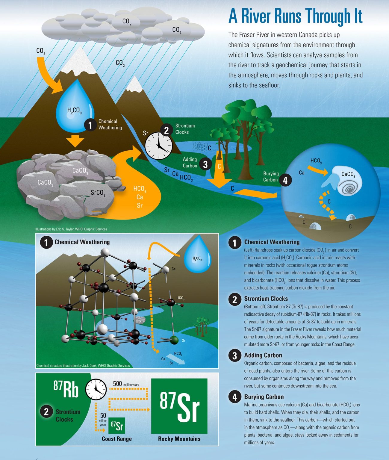 How the Fraser River picks up chemical signatures along its journey ...