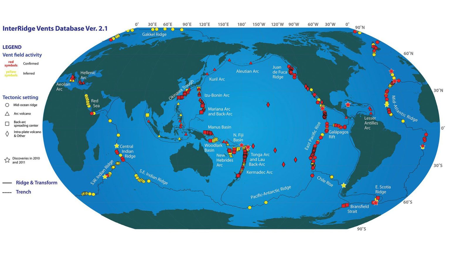 2011 global hydrothermal vents – Woods Hole Oceanographic Institution