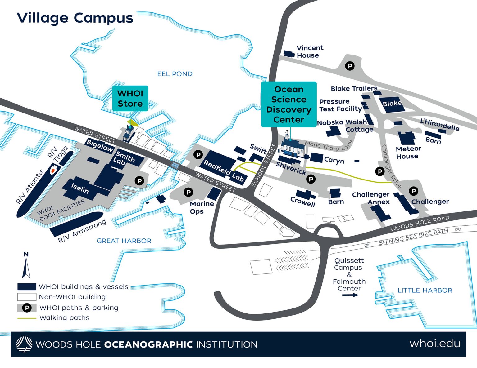 Directions & Maps - Woods Hole Oceanographic Institution
